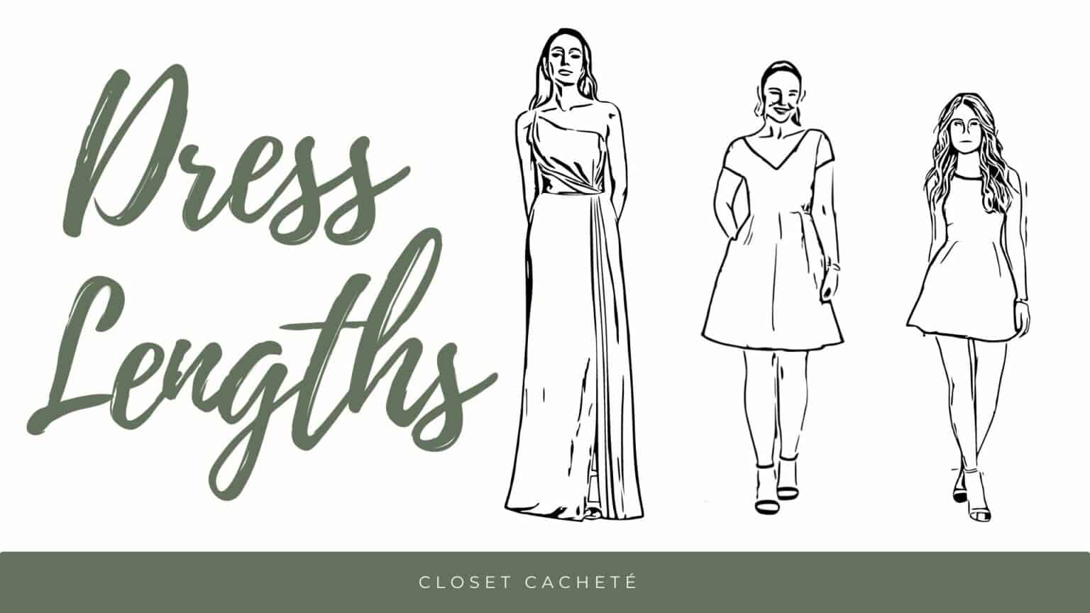A Guide To Dress Lengths: Find The Perfect Fit For Your Height ...