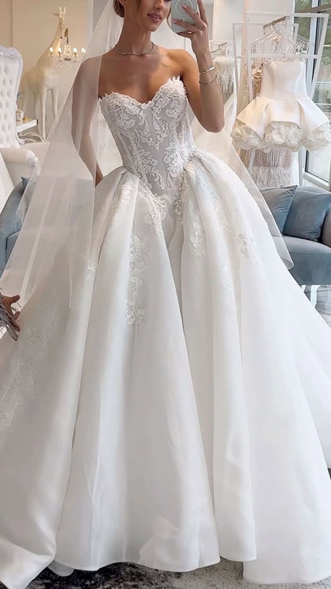 58 Stunning Basque Waist Wedding Dress Ideas: Corset Bodice Designs for ...