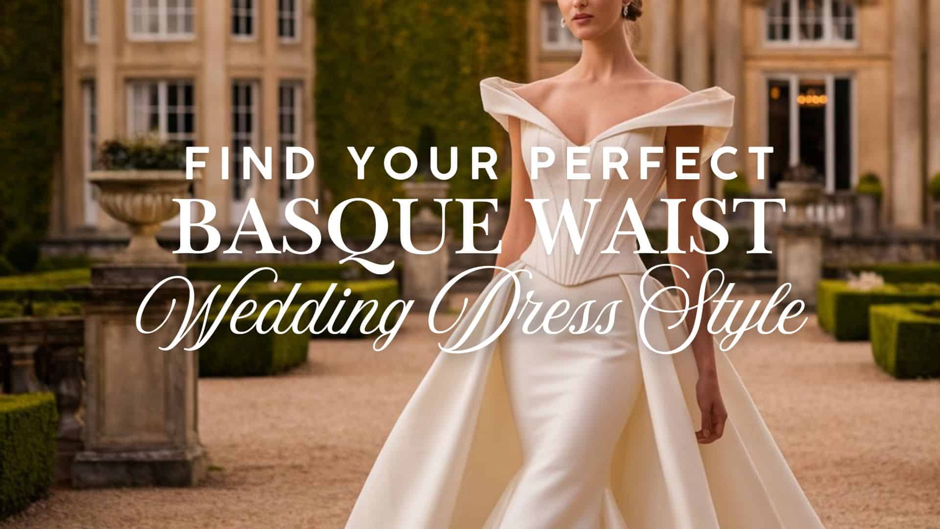 58 Stunning Basque Waist Wedding Dress Ideas: Corset Bodice Designs for ...