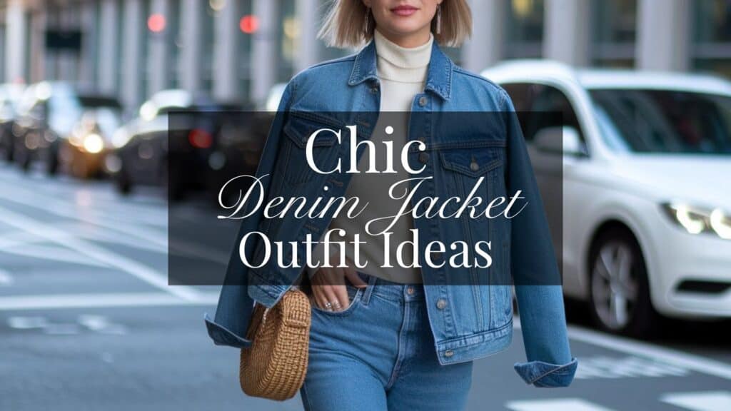 Jean Jacket Outfits: Styling Inspo for Oversized, Cropped & Vintage ...