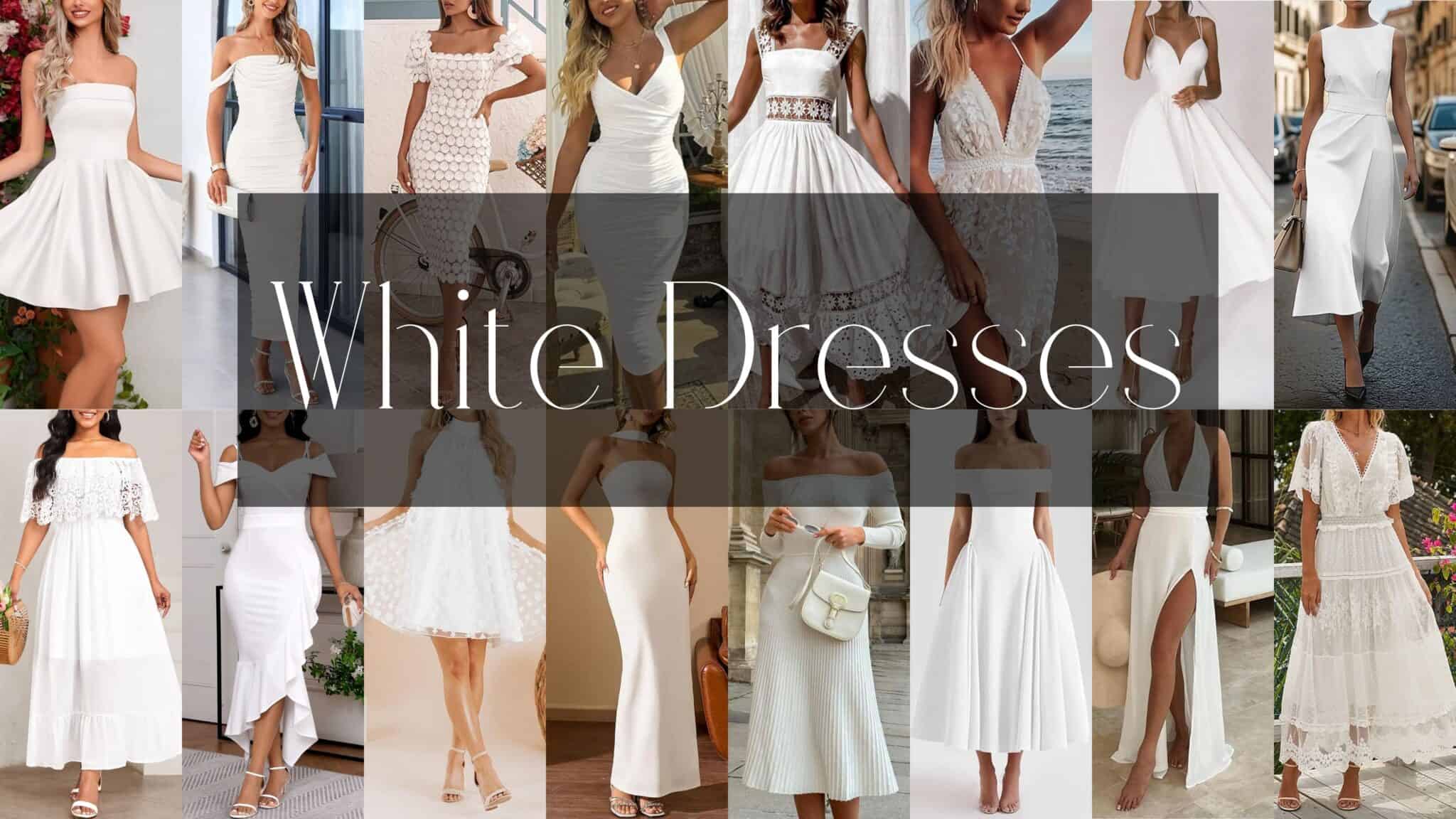 The White Dresses Edit: 27 Gorgeous Styles You’ll Love From Casual to ...